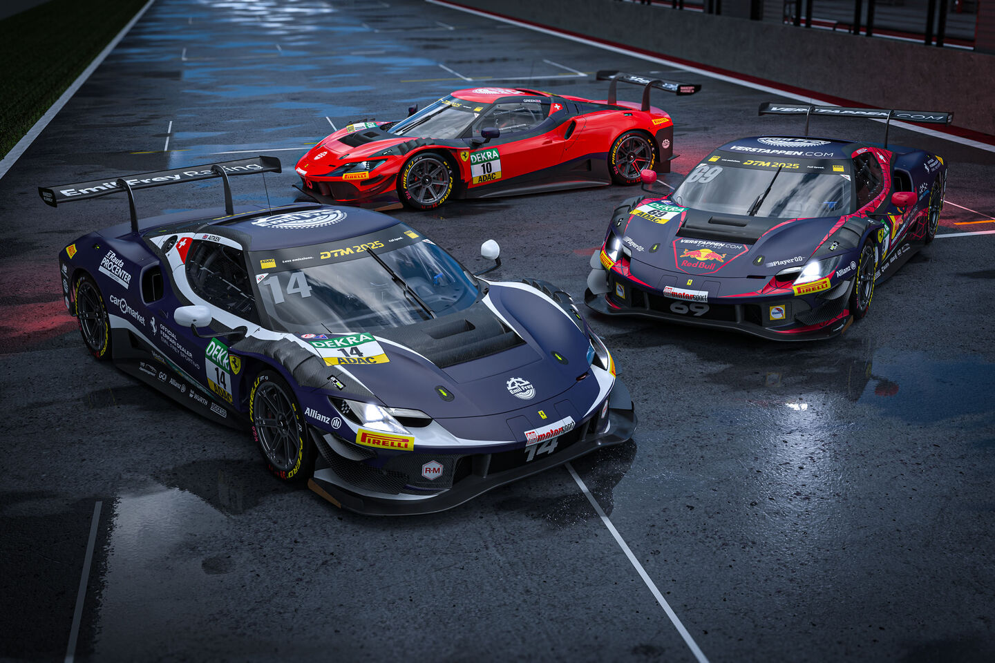 Emil Frey Racing hoch Drei | auto-illustrierte - Das Schweizer Automagazin